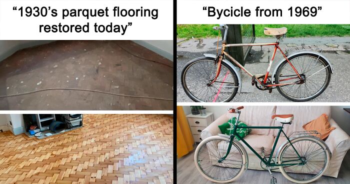 50 Before And After Pics Of Things Being Restored To Their Original ...
