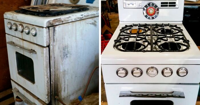 50 Before And After Pics Of Things Being Restored To Their Original ...