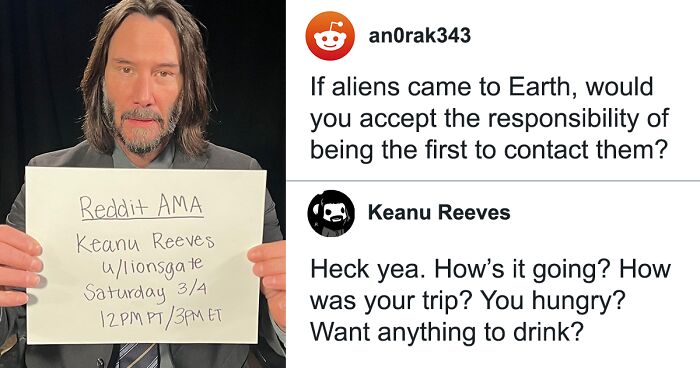 People Loved This “Ask Me Anything” Session With Keanu Reeves, And Here ...