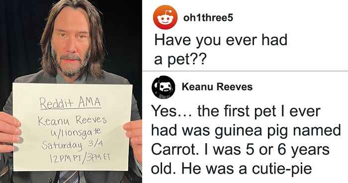 People Loved This “Ask Me Anything” Session With Keanu Reeves, And Here ...