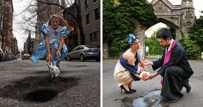 The Art Of Potholes: These Artists Turned ‘Urban Blemishes’ Into ...