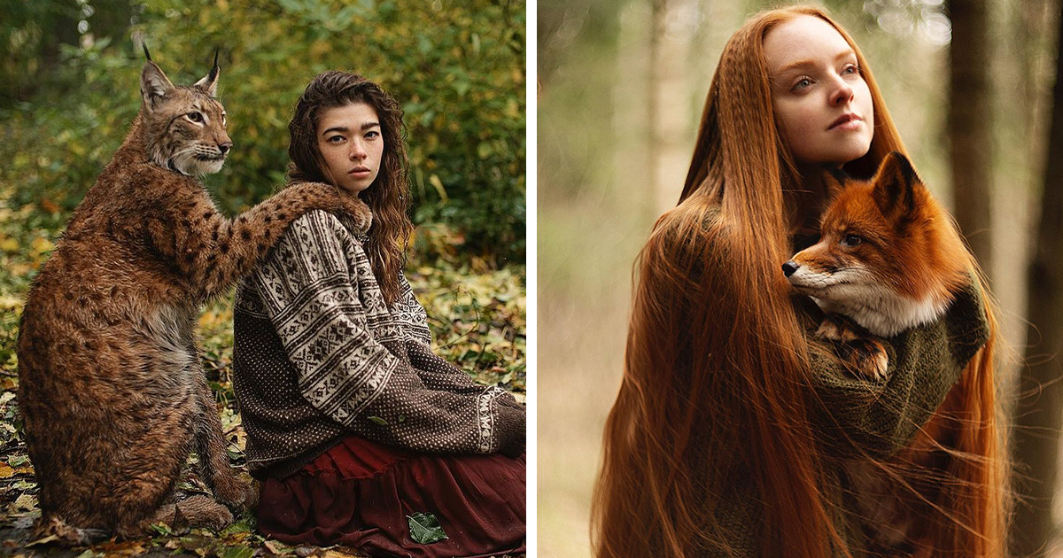 I Take Photos Of People And Animals To Show The Natural Beauty Among ...