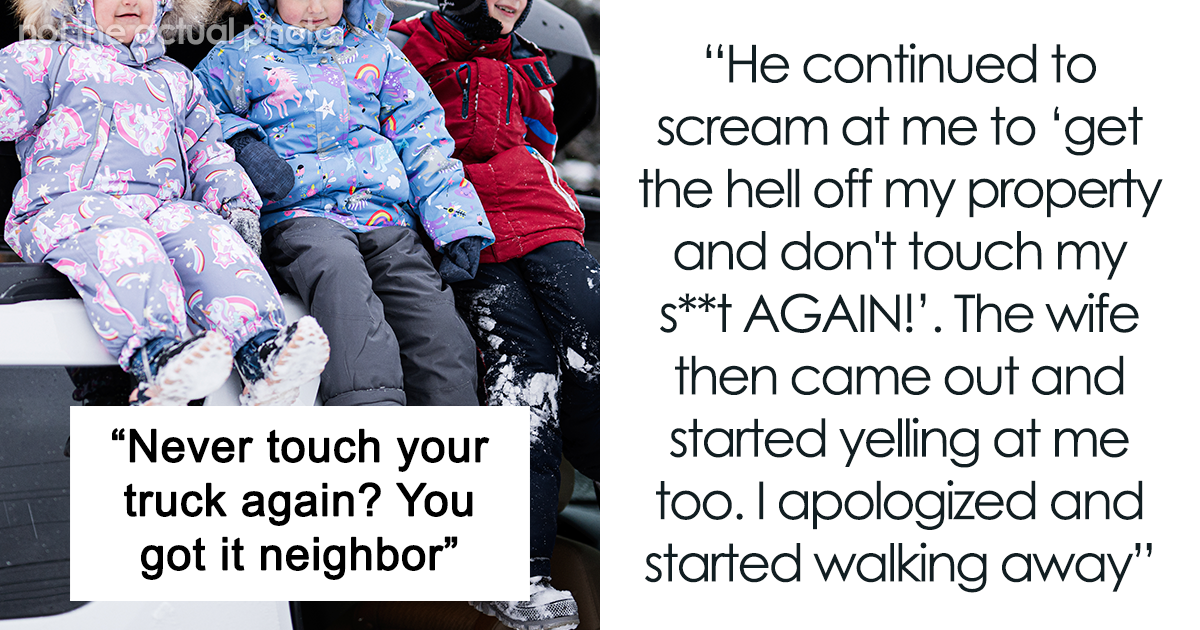 Man Snaps At Helpful Neighbor, His Wife Needs Help The Next Morning But ...
