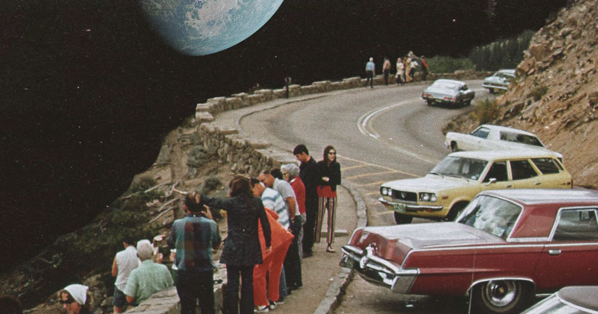 My 60 Surreal Collages That Combine Past And The Future Into Retro ...
