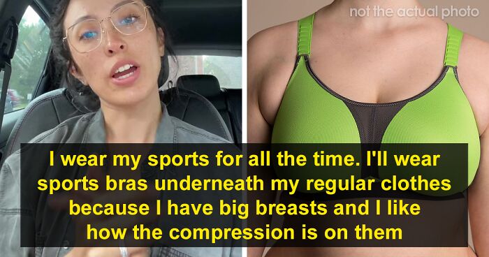 After Wearing Sports Bras Almost All Of The Time, This Woman Suddenly ...