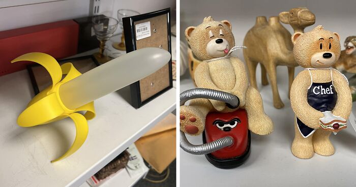 50 Random And Unhinged Things People Gave To Charity Shops That ...