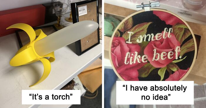 50 Random And Unhinged Things People Gave To Charity Shops That ...