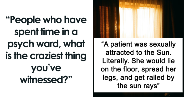 35 Psychiatric Hospital Employees And Patients Share The Creepiest And ...