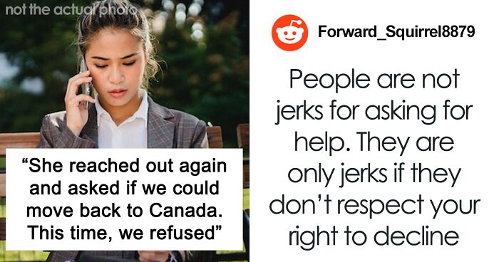 Woman Feels Bad For Refusing To Give Up A Life She’s Built Abroad To ...