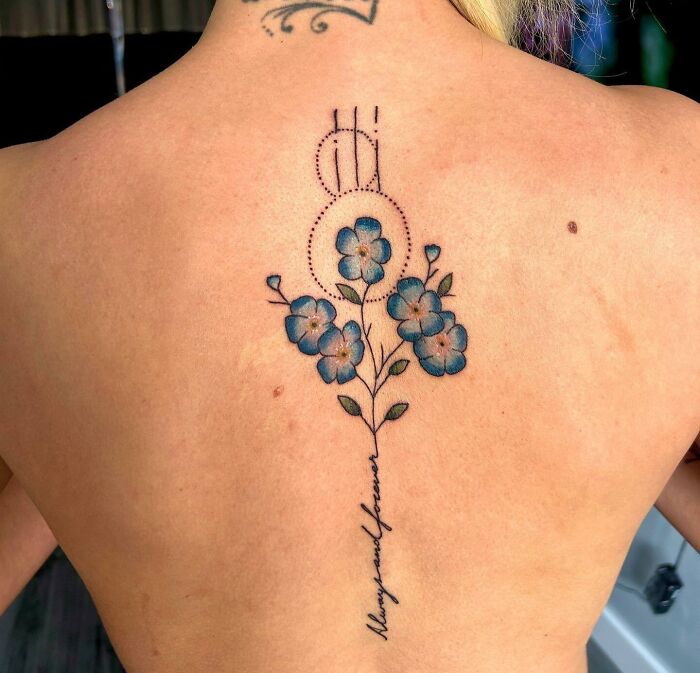 95 Spine Tattoos Worth Sitting Through Painful Sessions | Bored Panda