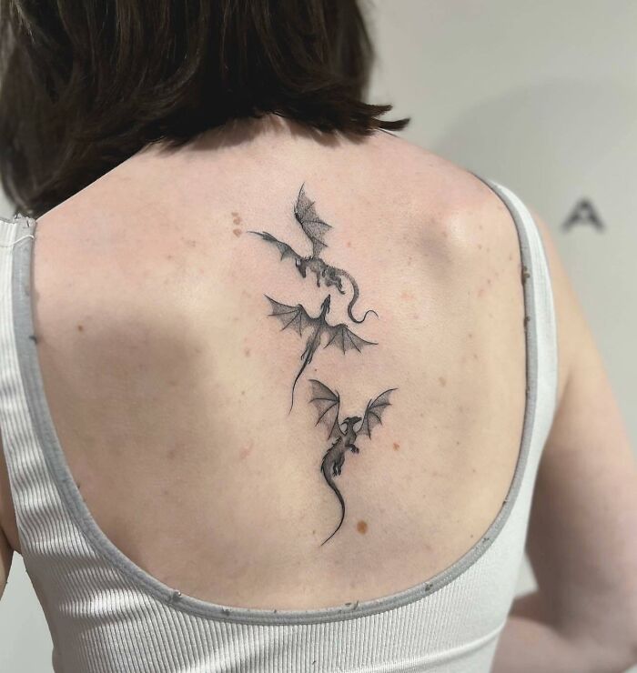 95 Spine Tattoos Worth Sitting Through Painful Sessions | Bored Panda