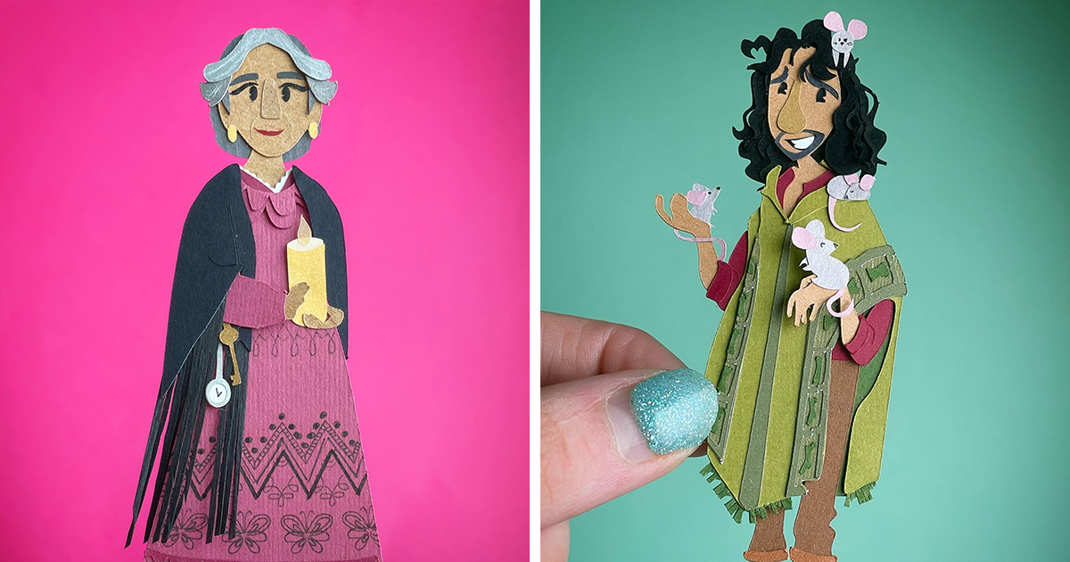 I Made A Series Of Paper Art Featuring Encanto Characters (21 Pics ...