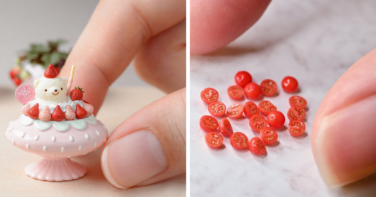 This Artist From Japan Uses Clay To Create The Most Detailed And ...