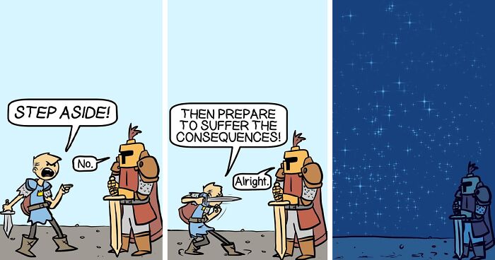 28 Heroic Comics With A Funny Twist That I Created | Bored Panda