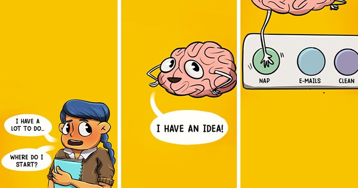 I Make Relatable Comics To Explain What It Is Like To Live With ADHD ...