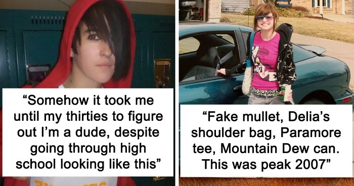 50 Of The Funniest Pictures Of People’s Teen Years When They Thought ...