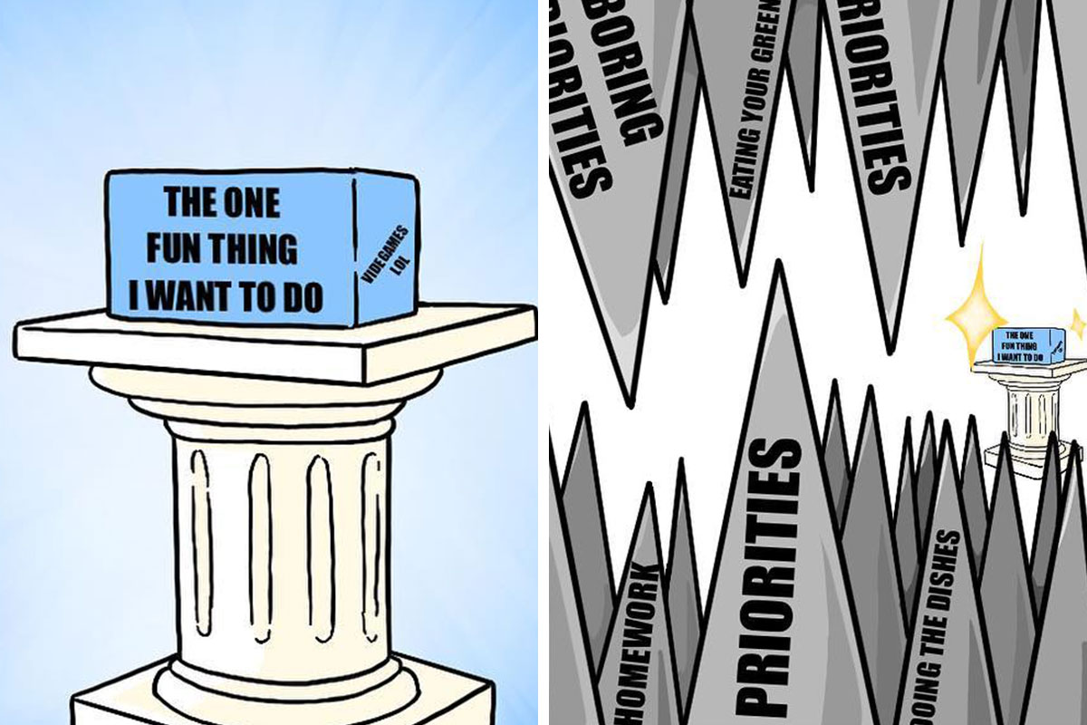 Verbal Irony Comic Strip