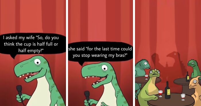 I Created A Dino Standup Comedian That Is On A Mission To Spread Bad ...