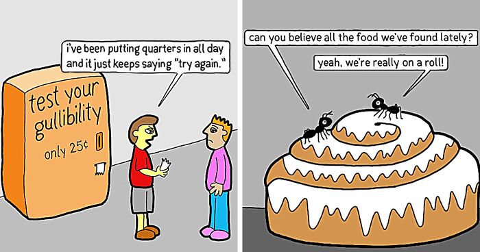 Here Are 24 Of My Funny Single Panel Comics | Bored Panda