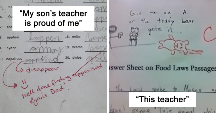 35 Test Comments Left By Teachers That Showed Their Students That They ...