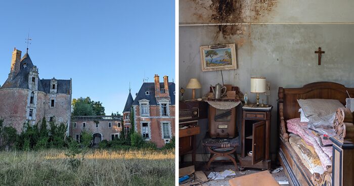 I Explored An Abandoned Chateau In Belgium With Belongings Left Behind ...