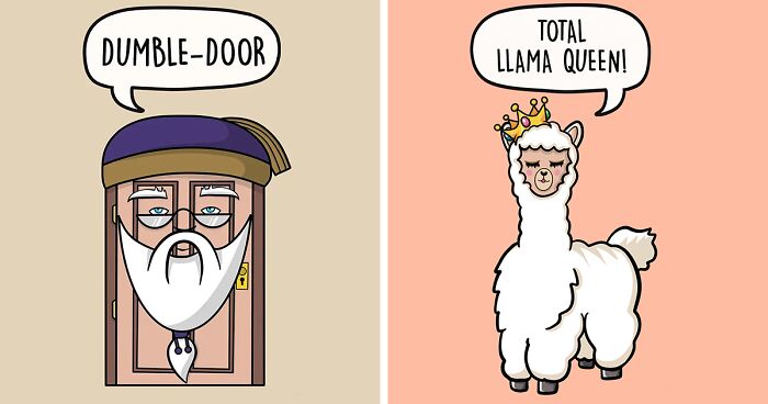 My 40 Bad Puns I Illustrated To Show You ‘How Eye Roll’ | Bored Panda