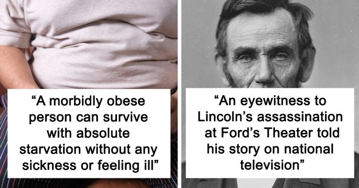 People Are Sharing Facts That Sound Fake But Are Totally True, Here Are ...