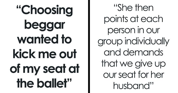 Person Gives Away 1 Ballet Ticket For Free, Karen Shows Up With Her Husband, Demands Someone ...