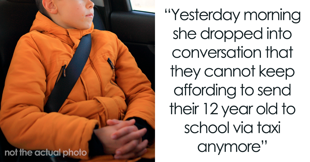 Neighbor Expects This Pregnant Mom To Be A Personal Driver For Their Anxious Son | Bored Panda