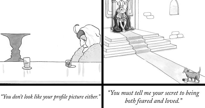 From Relatable To Absurd: 40 Witty One-Panel Comics By The New Yorker ...