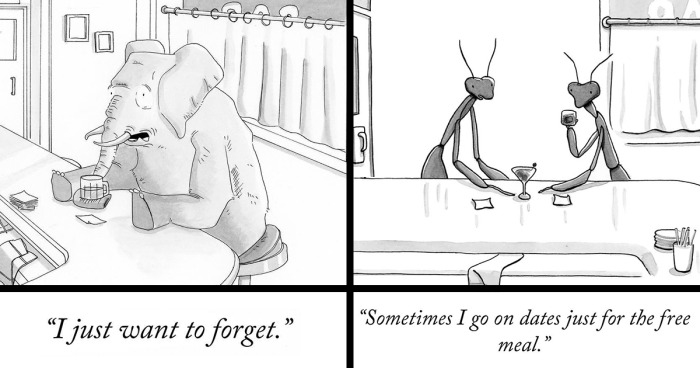 From Relatable To Absurd: 40 Witty One-Panel Comics By The New Yorker ...