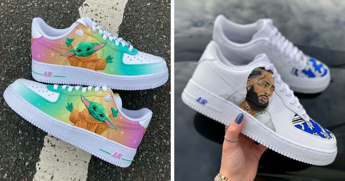 Sneakers Are My Canvas, And Here Are Designs That I Made | Bored Panda