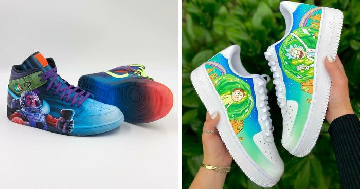 Sneakers Are My Canvas, And Here Are Designs That I Made | Bored Panda