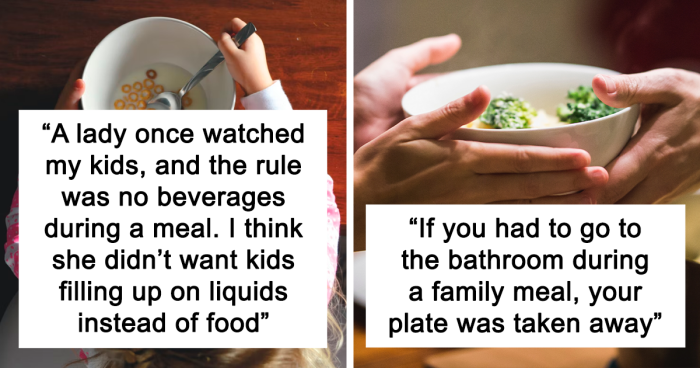 40 People Spill The Tea On The Weirdest Rules They Were Unfortunate ...