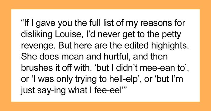 Woman Waits 20 Years To Get Revenge On Her Mean And Entitled Relative ...