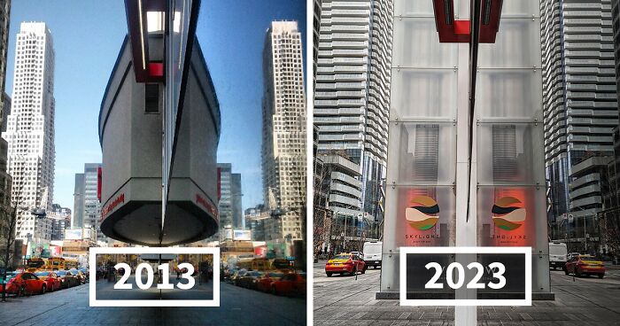 I Compared Pictures Taken In The Same Locations 10 Years Apart (16 Pics ...