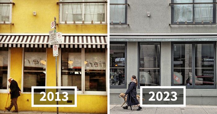 I Compared Pictures Taken In The Same Locations 10 Years Apart (16 Pics ...