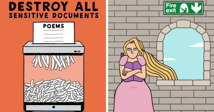 This Artist Makes Illustrations And Comics In Hopes Of Making People ...