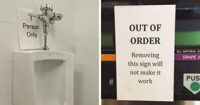 50 Silly, Funny, Dumb and Stupid Signs That People Have Shared In This ...