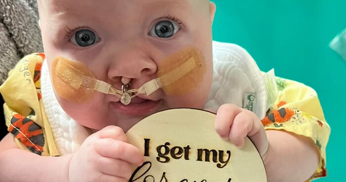 The Heart-Warming Story Of One Photograph: An Image Of A Baby With A ...