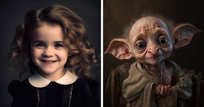 I Used An AI Image Generator To Turn Harry Potter Characters Into ...