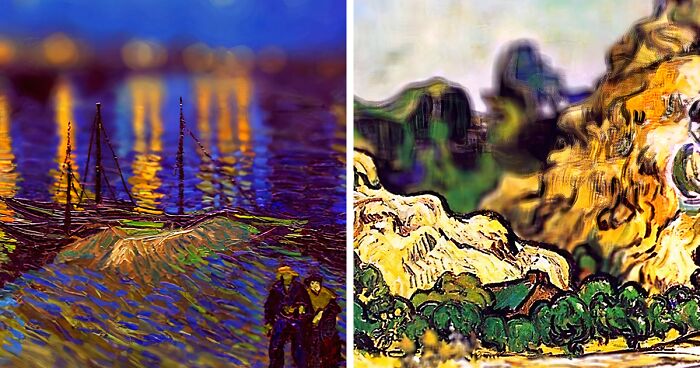 Artist Uses A Tilt-Shift Technique To Reimagine Iconic Paintings By ...