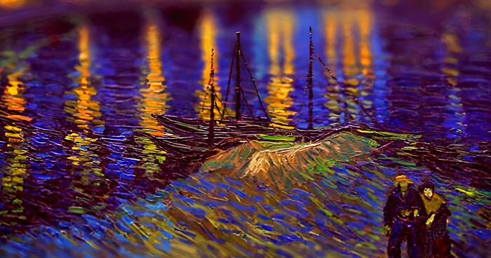 Artist Uses A Tilt-Shift Technique To Reimagine Iconic Paintings By ...