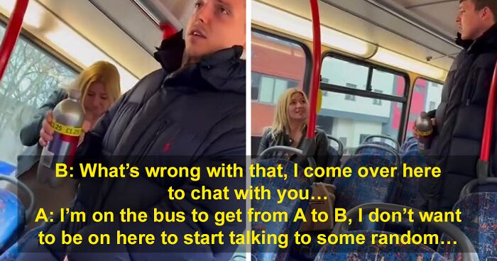 Woman Defended By Fellow Passengers After Random Guy Tries To Sit Next ...