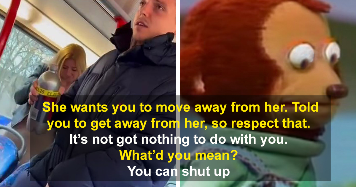 Woman Defended By Fellow Passengers After Random Guy Tries To Sit Next ...