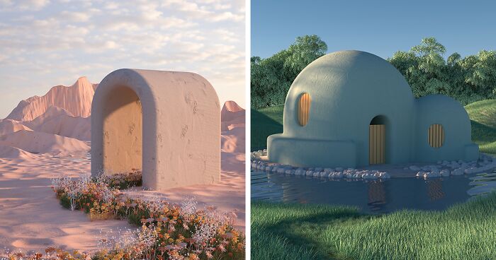 My 20 New Calming 3D Landscapes Designed To Inspire Tranquility ...