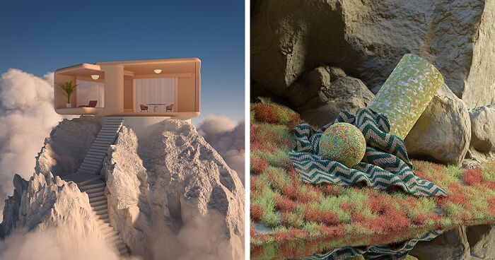 My 20 New Calming 3D Landscapes Designed To Inspire Tranquility ...