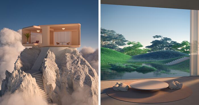 My 20 New Calming 3D Landscapes Designed To Inspire Tranquility ...