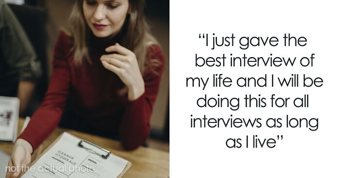 “I Will Be Doing This For All Interviews As Long As I Live”: Woman ...