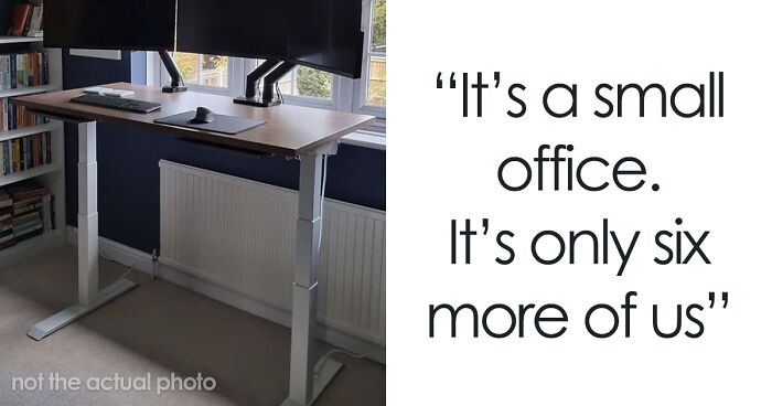 Boss Gloats To 6 Employees Over Newly Bought Standing Desk, They Can ...